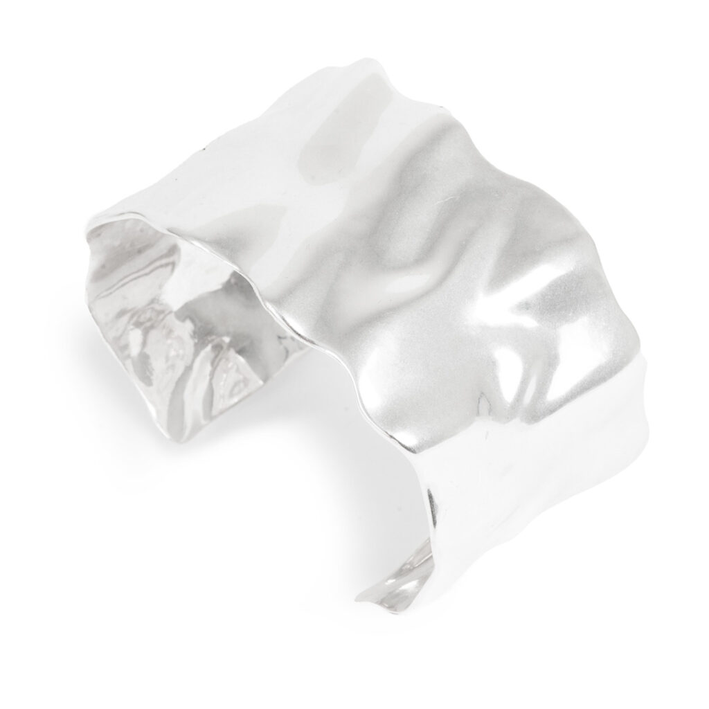 Bracelet, adj. "Sculpted" Cuff, SP | A&C Oslo