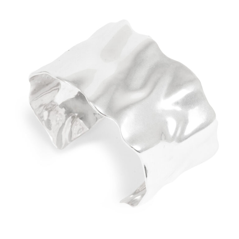 Bracelet, adj. "Sculpted" Cuff, SP | A&C Oslo